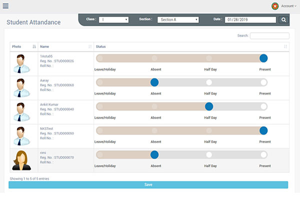 School ERP Online Software Features | School ERP Modules - PSchool